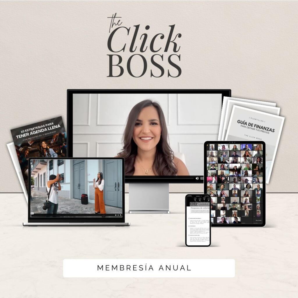 The Click Boss (Mensual) – The Click Academy (Liz Pinto)